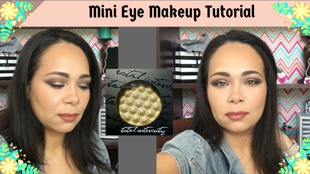 First Impression: Mini Eye Makeup Tutorial - YouTube