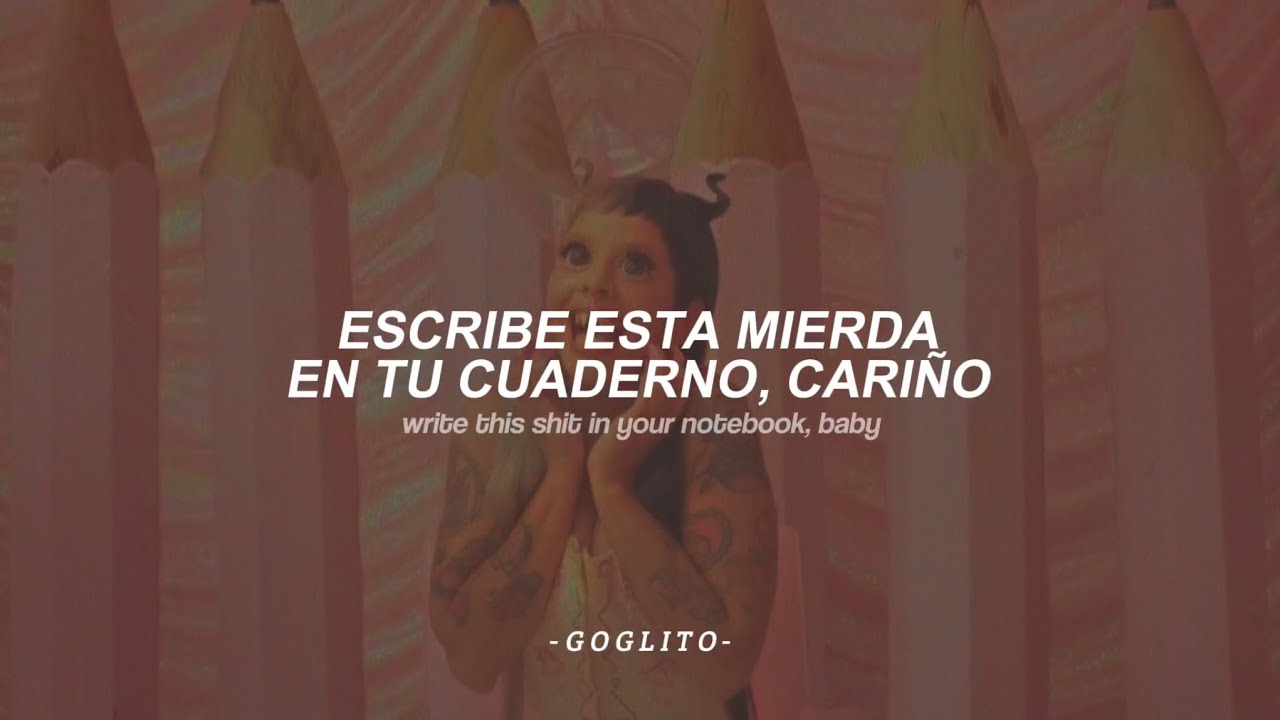 Melanie martinez - notebook『 sub. español + lyrics / letra - YouTube