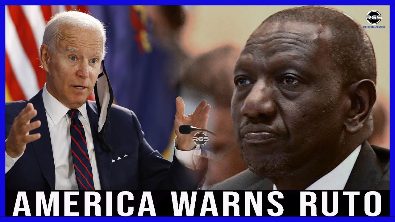Tension rocks statehouse as America sends terrifying News to Ruto - YouTube