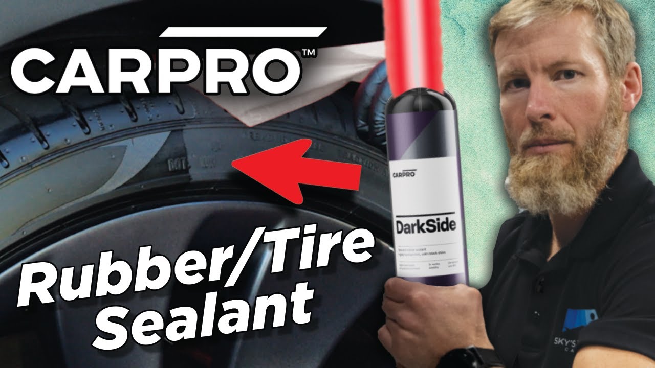 CARPRO DarkSide Tire Sealant. Up to 3 Months of Protection! - YouTube