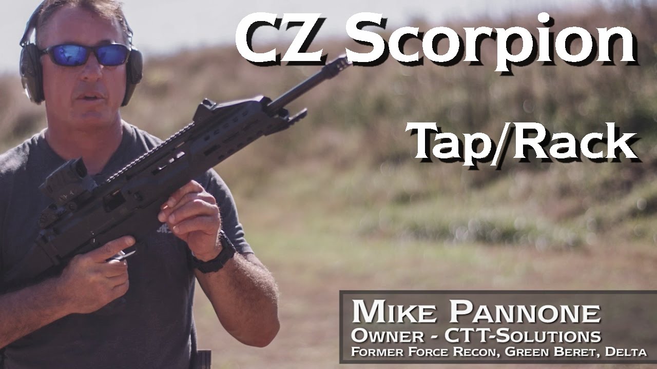 CZ Scorpion Tap/Rack with Mike Pannone - YouTube