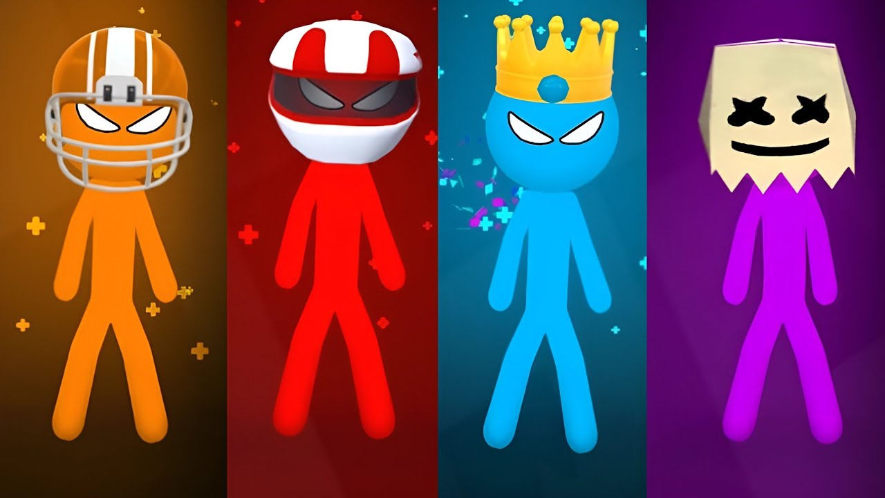 Stickman Party Best Minigames | Stickman Party 1 2 3 4 Player 2024 ...