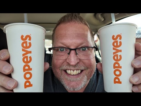 Popeye's Apple Cranberry Lemonade & Tea Review ! - YouTube