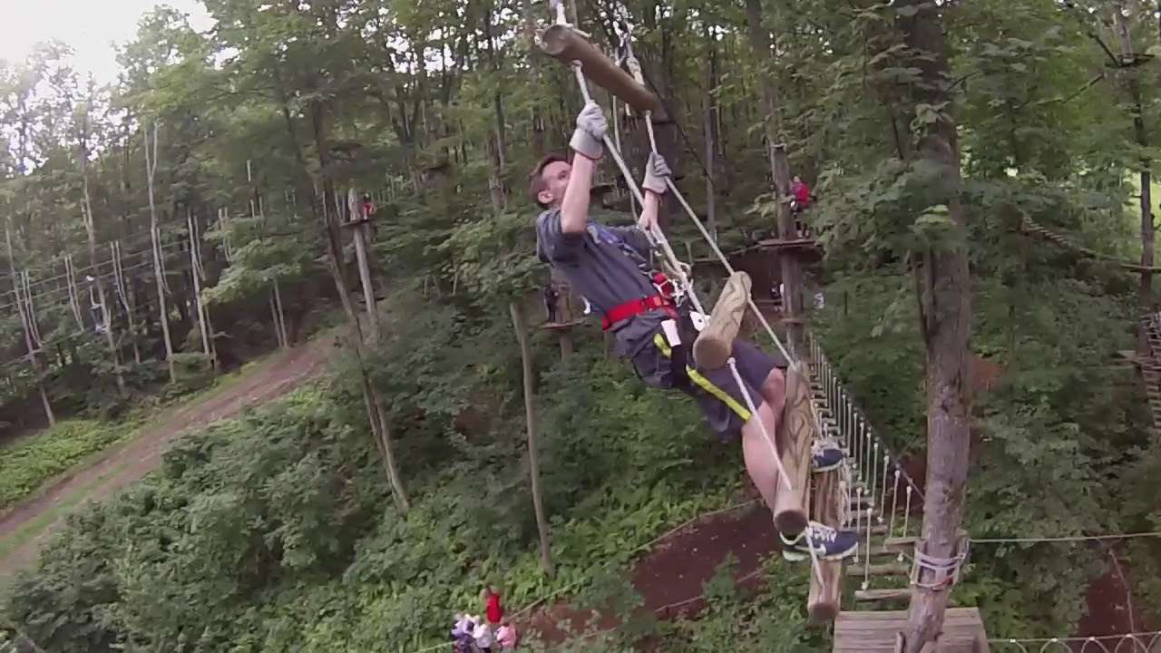 Sky High Adventure Park Ellicottville, NY - YouTube