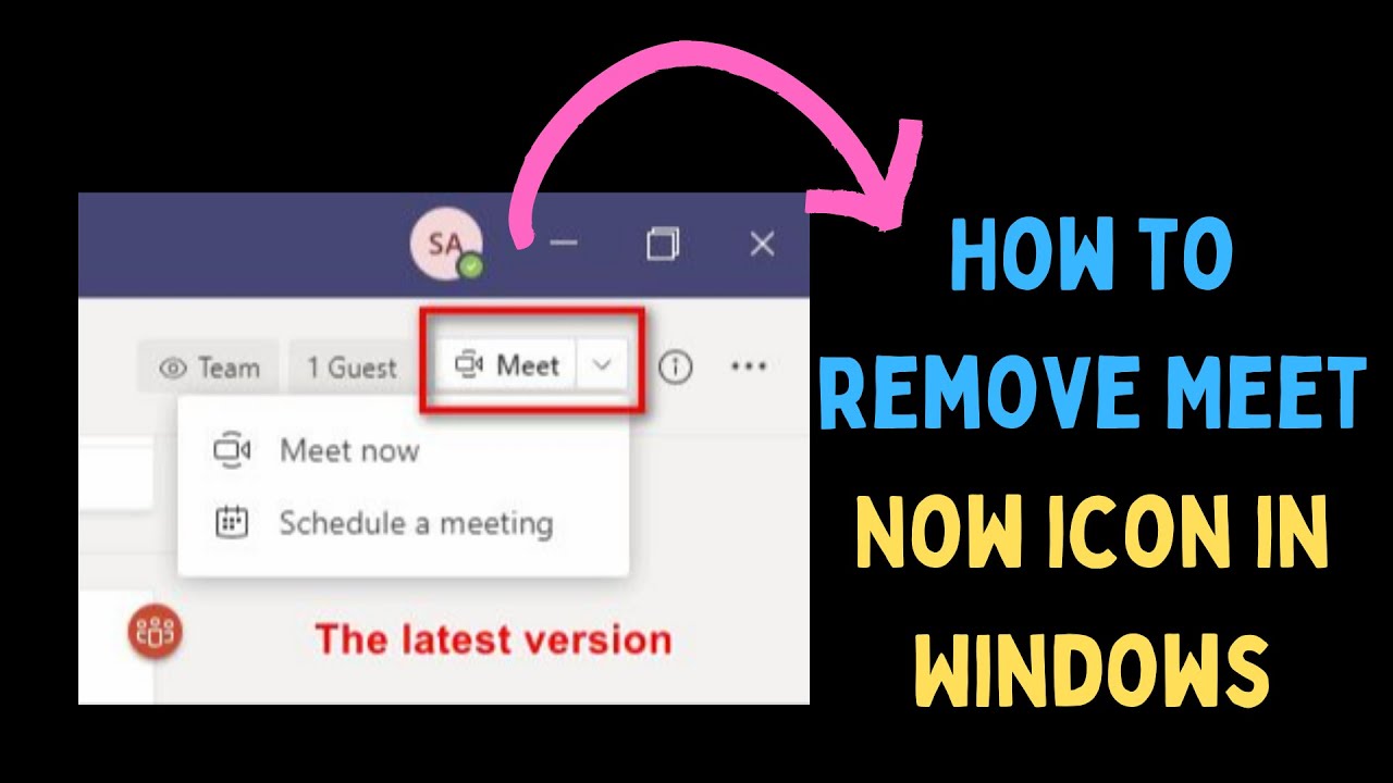 How to Remove Meet Now Icon in Windows 11 - YouTube