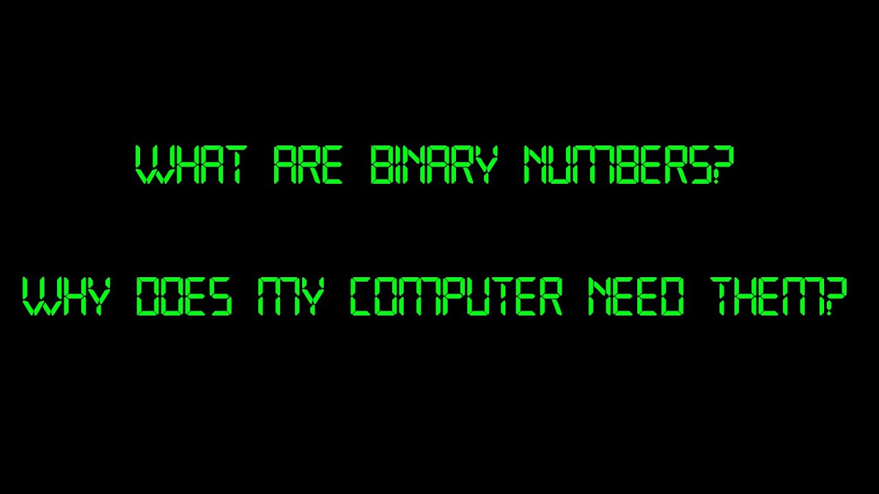 Data Representation | Binary Code | Year 7 - YouTube