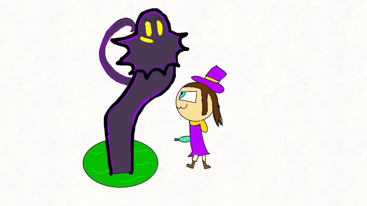 Snatcher gets poked by hat kid - YouTube