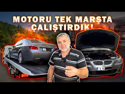 HERKESİN KORKTUĞU MOTORU 1 Marşta Çalıştırdık ! BMW 5.35D 286 BEYGİRLİK CANAVAR