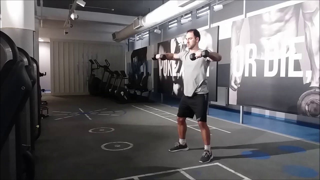 DUMBBELLS ROTATOR CUFF - YouTube