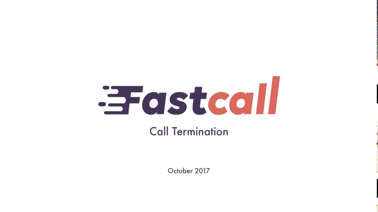 Fastcall Call Termination October 2017 - YouTube