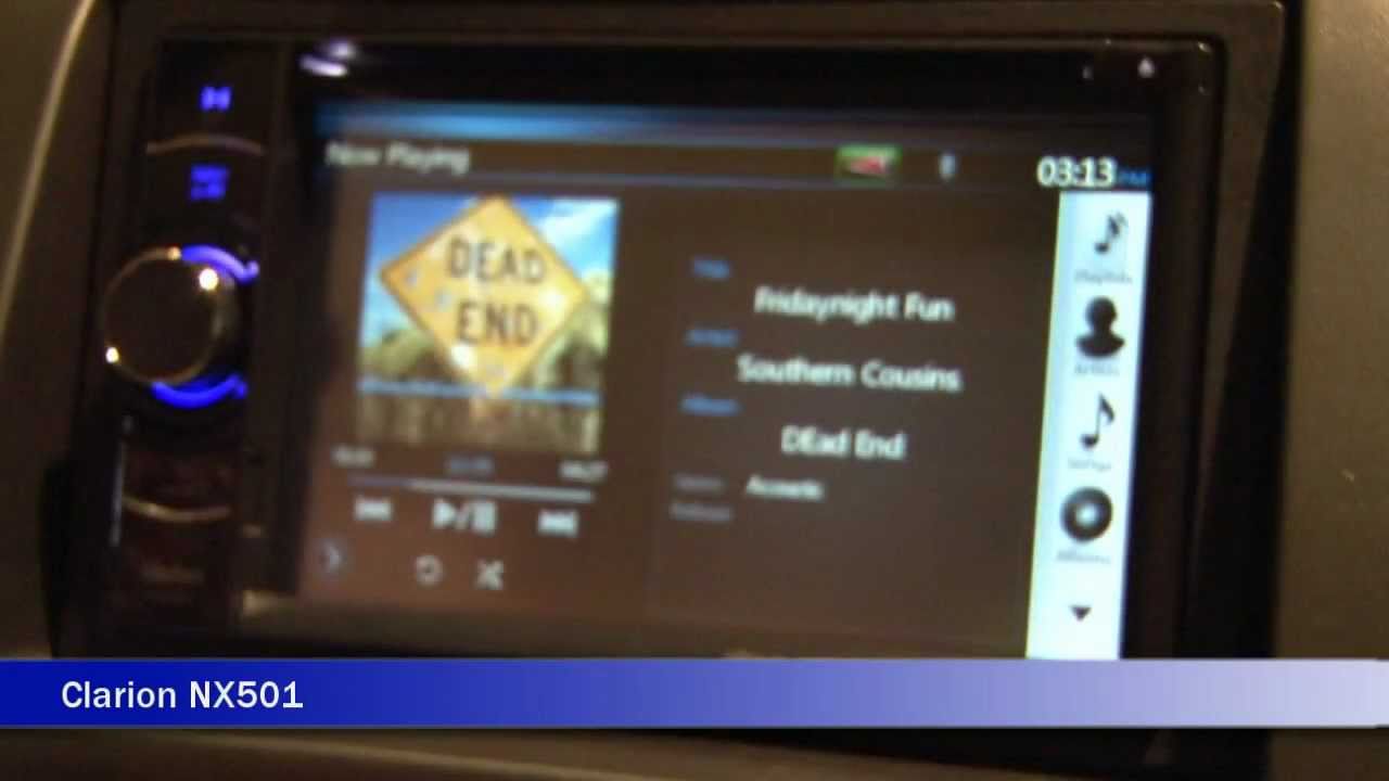 Clarion NX501 Demostración de Producto | Crutchfield Video - YouTube