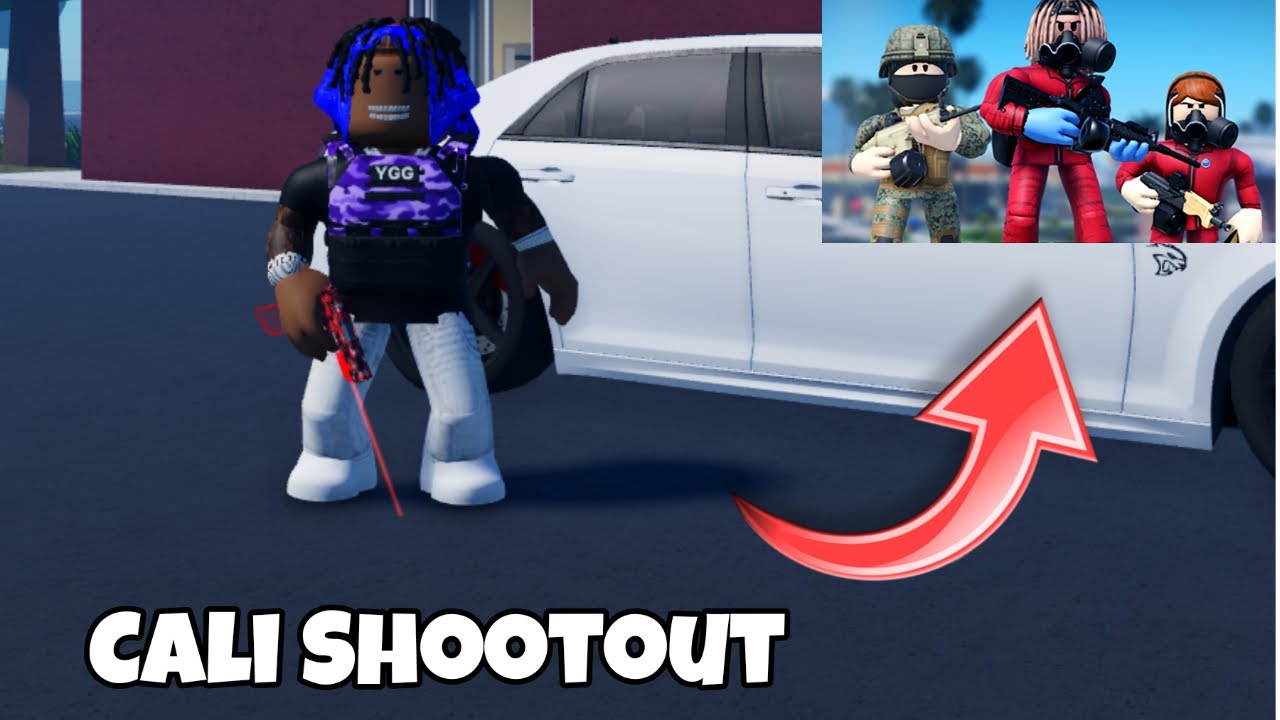 roblox cali shootout... - YouTube