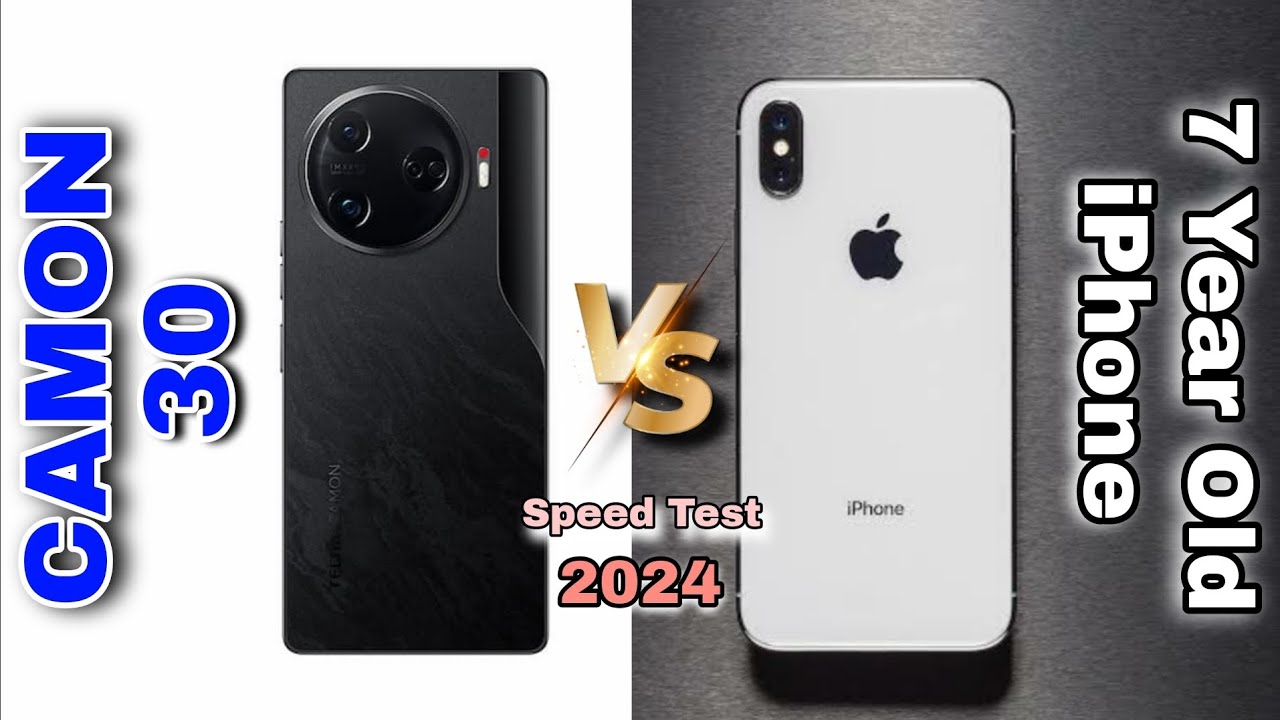 Tecno Camon 30 Vs a 7 Year Old iPhone Speed Test 2024 - YouTube