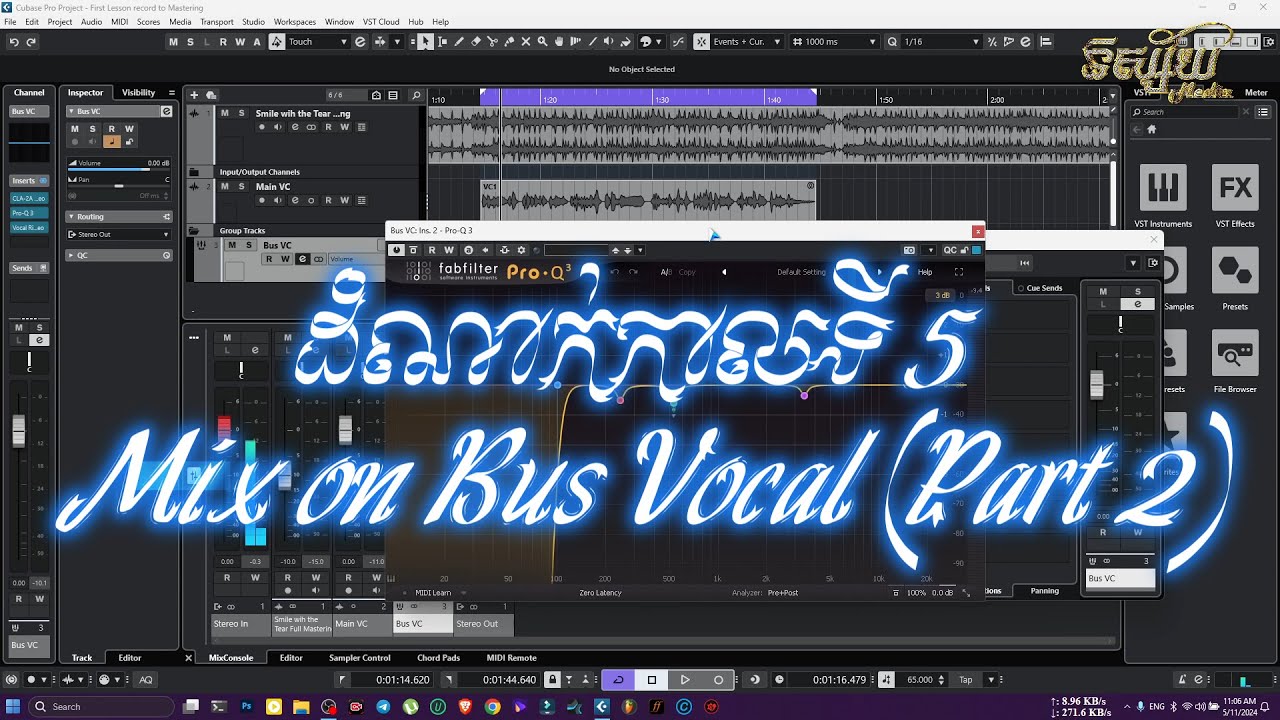 NiSaiMedia- ដំណាក់កាលទី 5 Mix on Bus Vocal (Part 2) [DSad] @NiSaiMedia ...