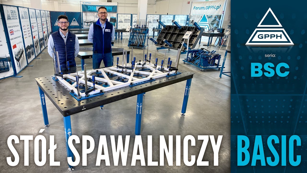 Stół Spawalniczy GPPH | Seria: BASIC - YouTube