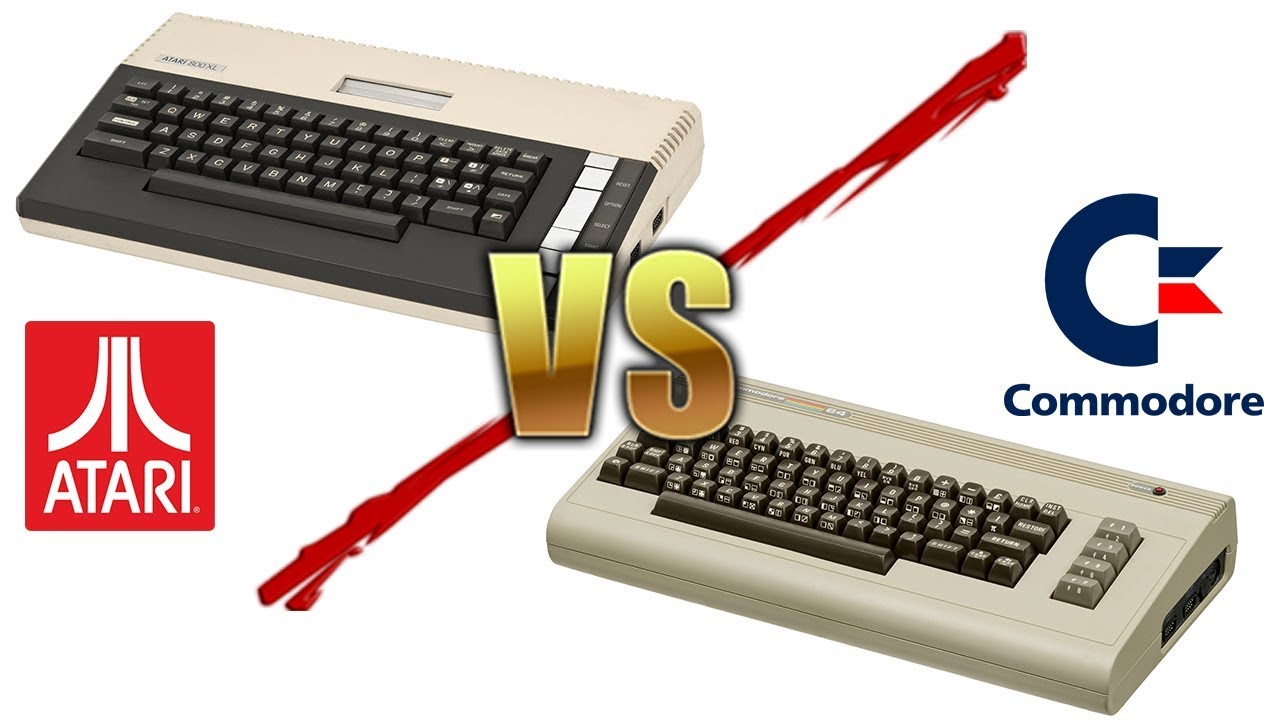 Atari 800XL 🆚 Commodore 64 -- Co lepsze? - YouTube
