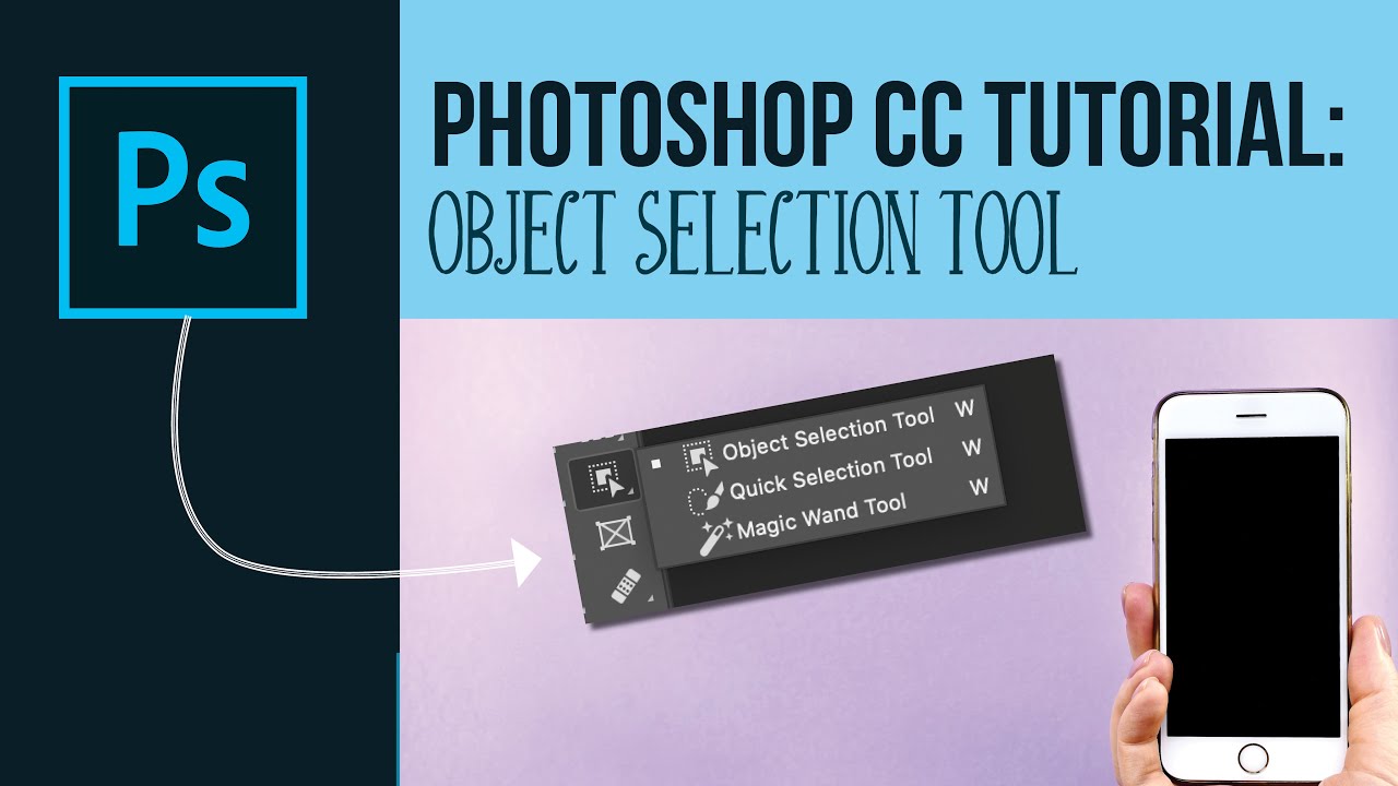 Photoshop CC Tutorial: Object Selection Tool - YouTube