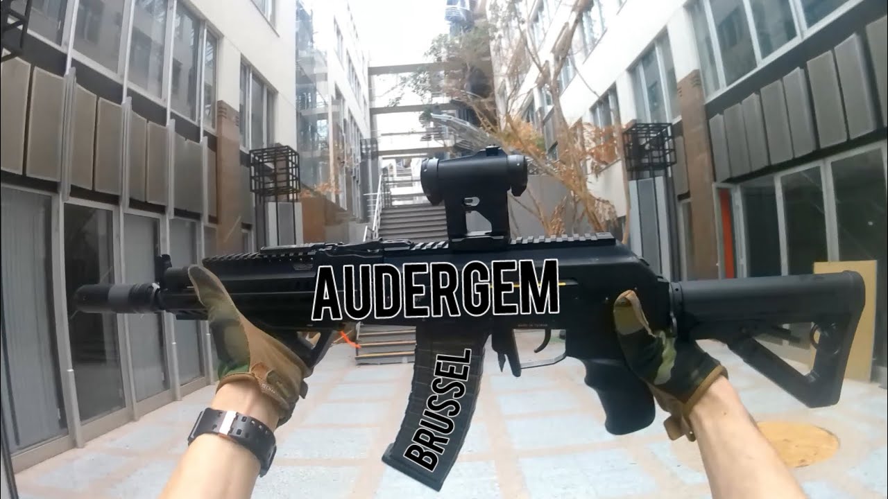 Airsoft in a giant 40000m2 abandoned office building in auderghem ...