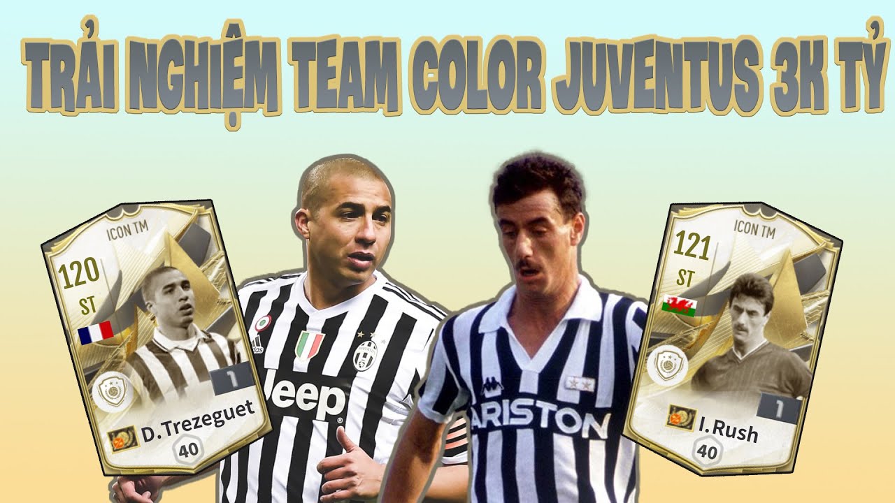 TRẢI NGHIỆM ĐỘI HÌNH TRONG FC ONLINE #3 | TEAM COLOR JUVENTUS VỚI 3K TỶ ...