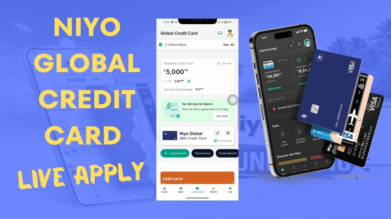 How to apply Niyo global credit card | niyo credit card | #sbm # ...