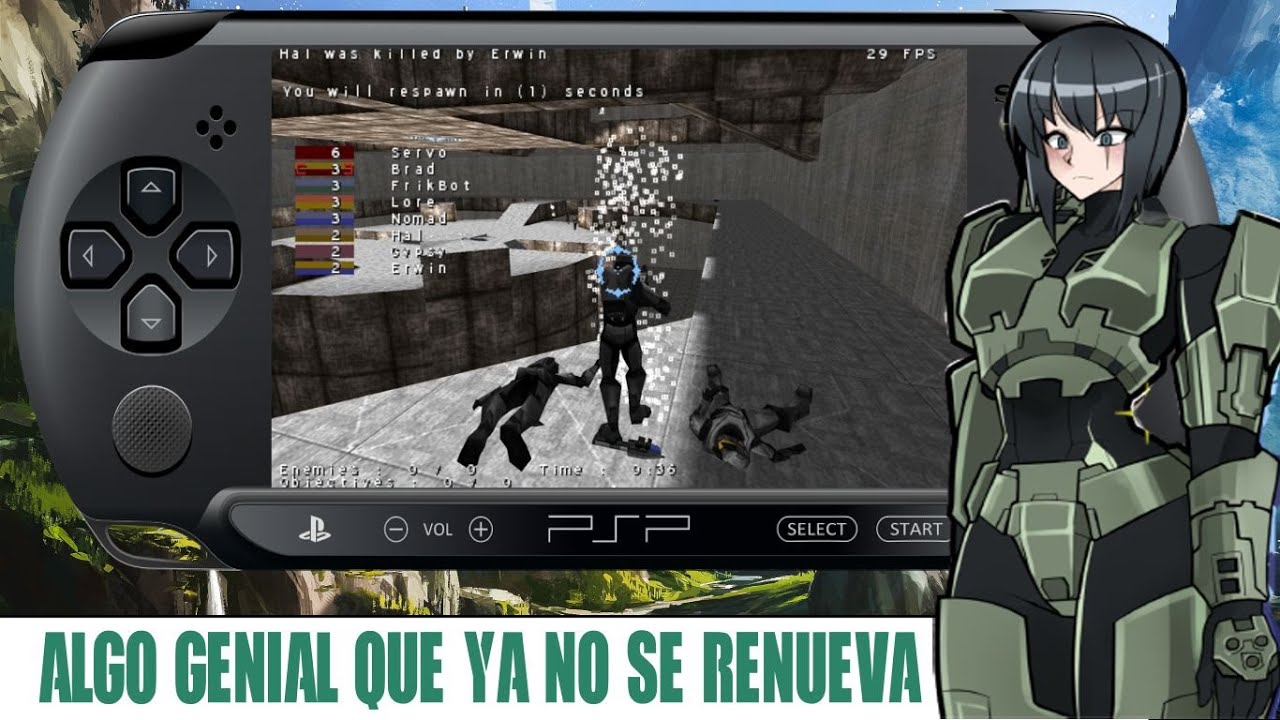 ¿ Que paso con el Fanmade de Halo en PSP ? - YouTube