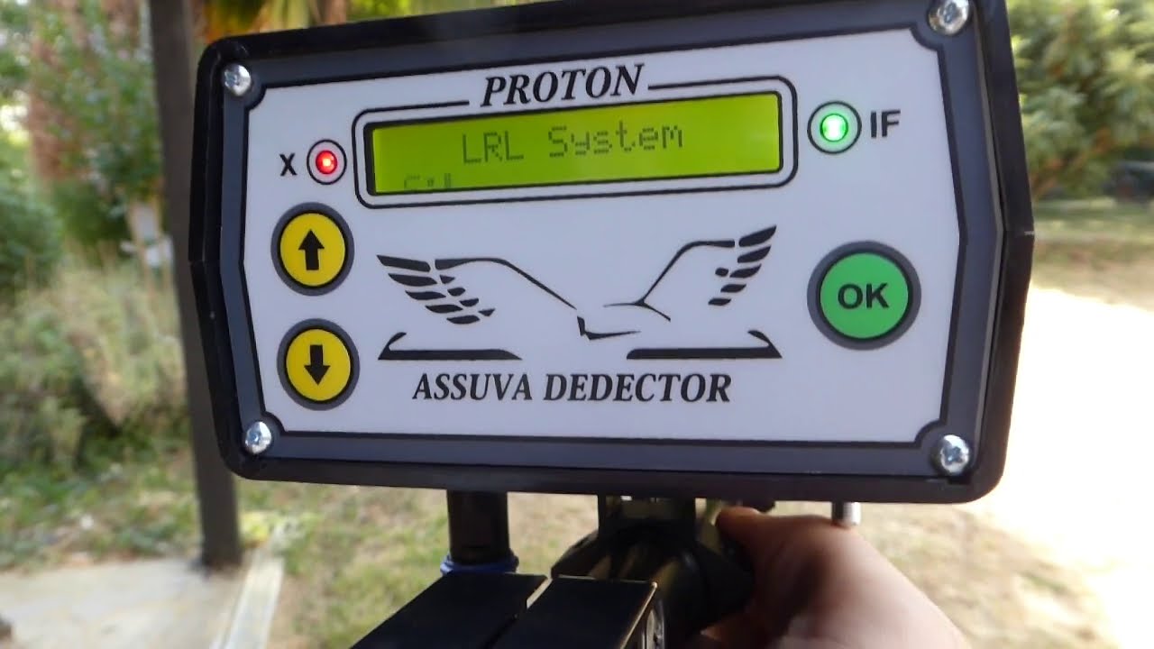 GOLD AT LONG RANGE LOOK TEST PROTON ELIC LZR ASSUVA GOLD METAL DETECTOR ...