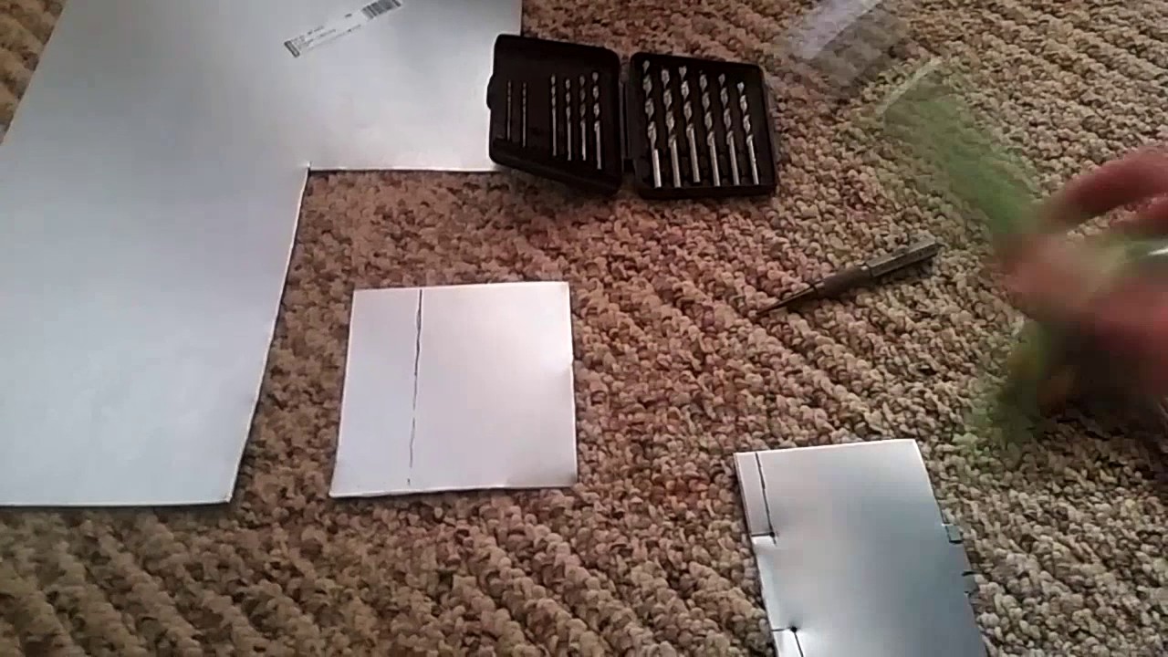 Making a metal notebook - YouTube