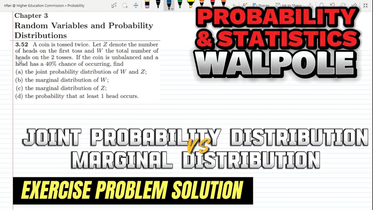 3.52: Marginal Distribution | Probability & Statistics for Engineers ...