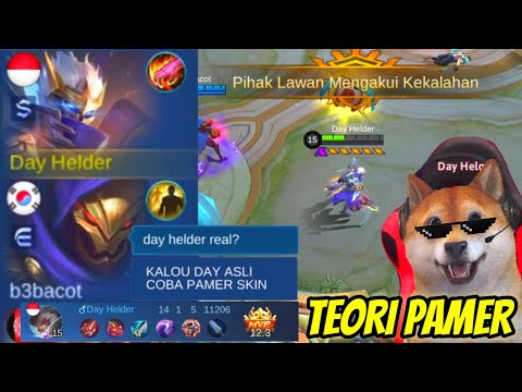 TEORI PAMER SKIN LEGEND - 100% BIKIN MENANG DAN MUSUH KENA MENTAL - DI KIRA DAY HELDER KW