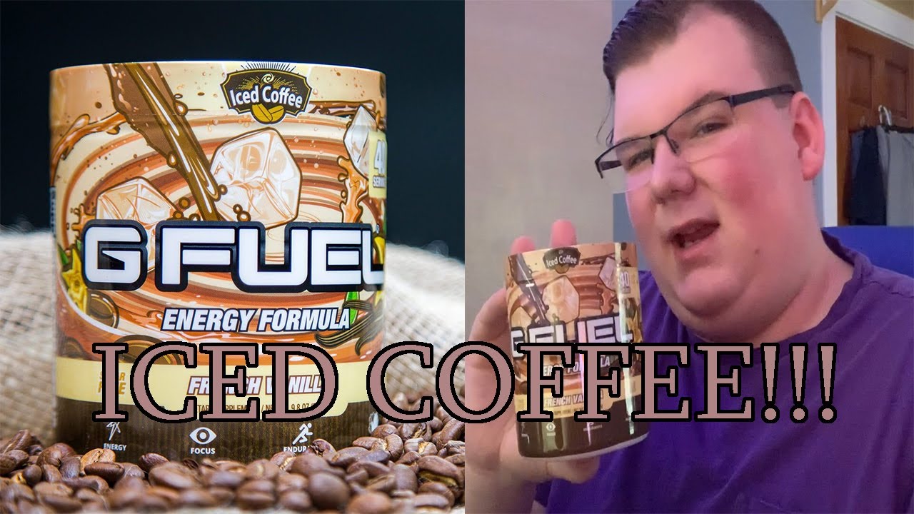 GFUEL Iced Coffee French Vanilla Review!!! - YouTube