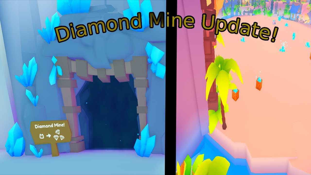 The Pet Simulator X Diamond Mine Update Is.. - YouTube