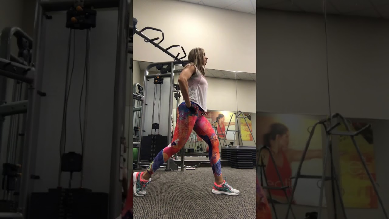 SINGLE LEG LUNGES - YouTube