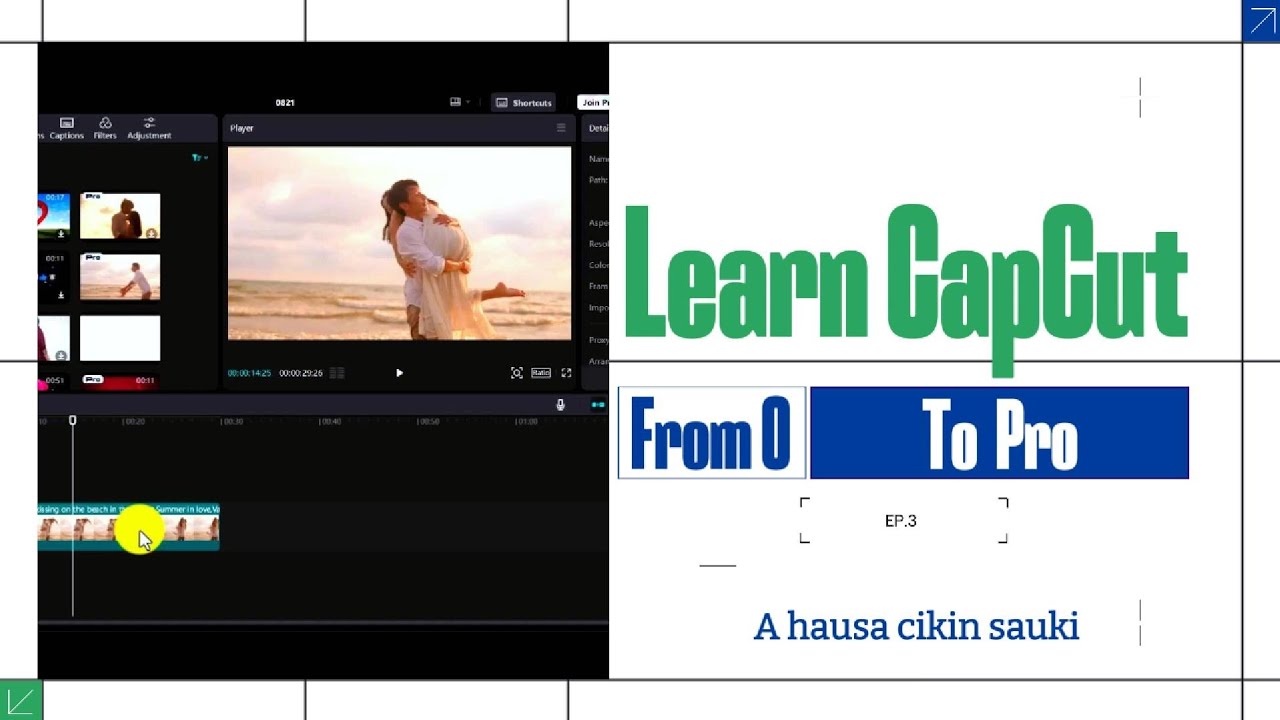 Mu koyi editing da Capcut - YouTube