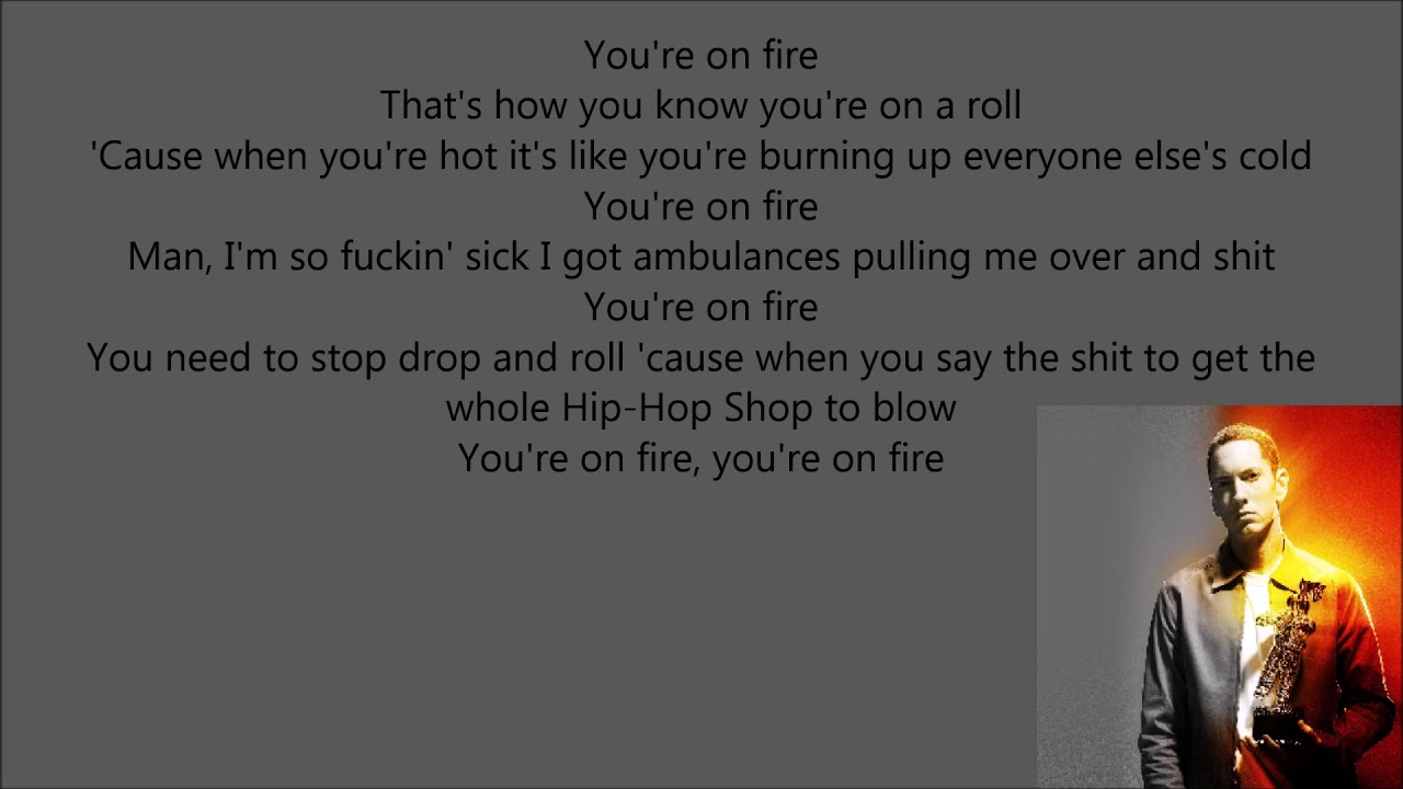 Eminem - On Fire lyrics [HQ] - YouTube