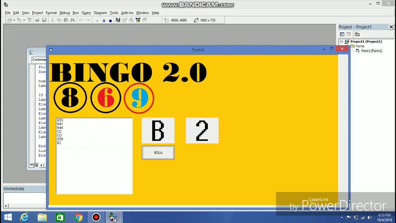 Visual basic 6.0 BINGO Game Tutorial / Tagalog version - YouTube