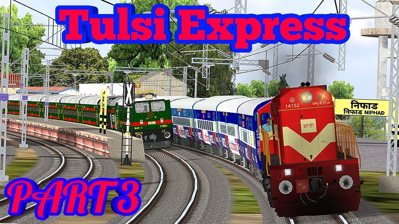 22129 Tulsi Express तुलसी एक्सप्रेस PART3 #KHANDESH || MSTS || || OPEN ...