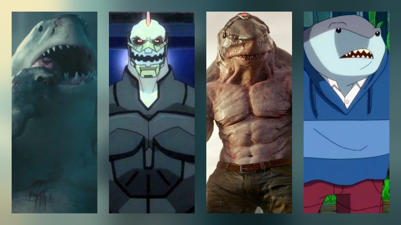 "King Shark" Evolution in Cartoons, Shows, and Movies (DC Comics) - YouTube