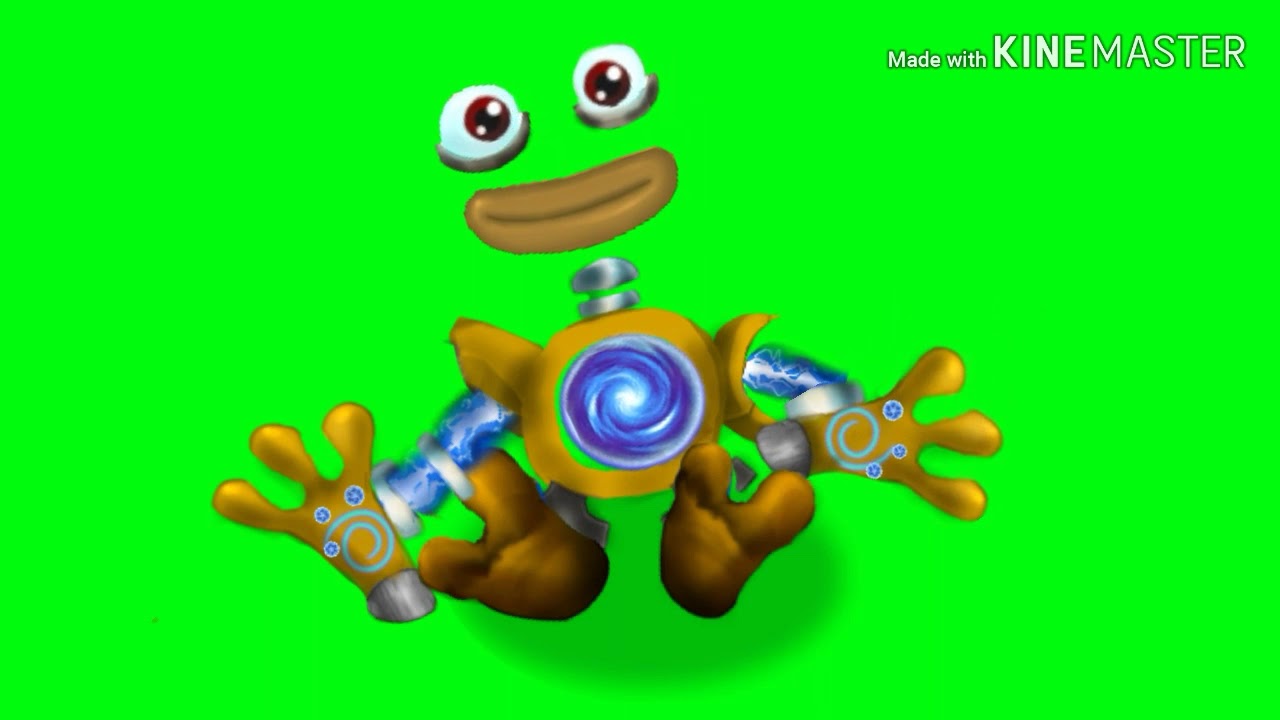 Fanmade DOF Wubbox Green Screen - YouTube