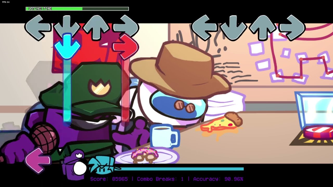 FNF | Vs. Imposter V4 | Voting Time - YouTube