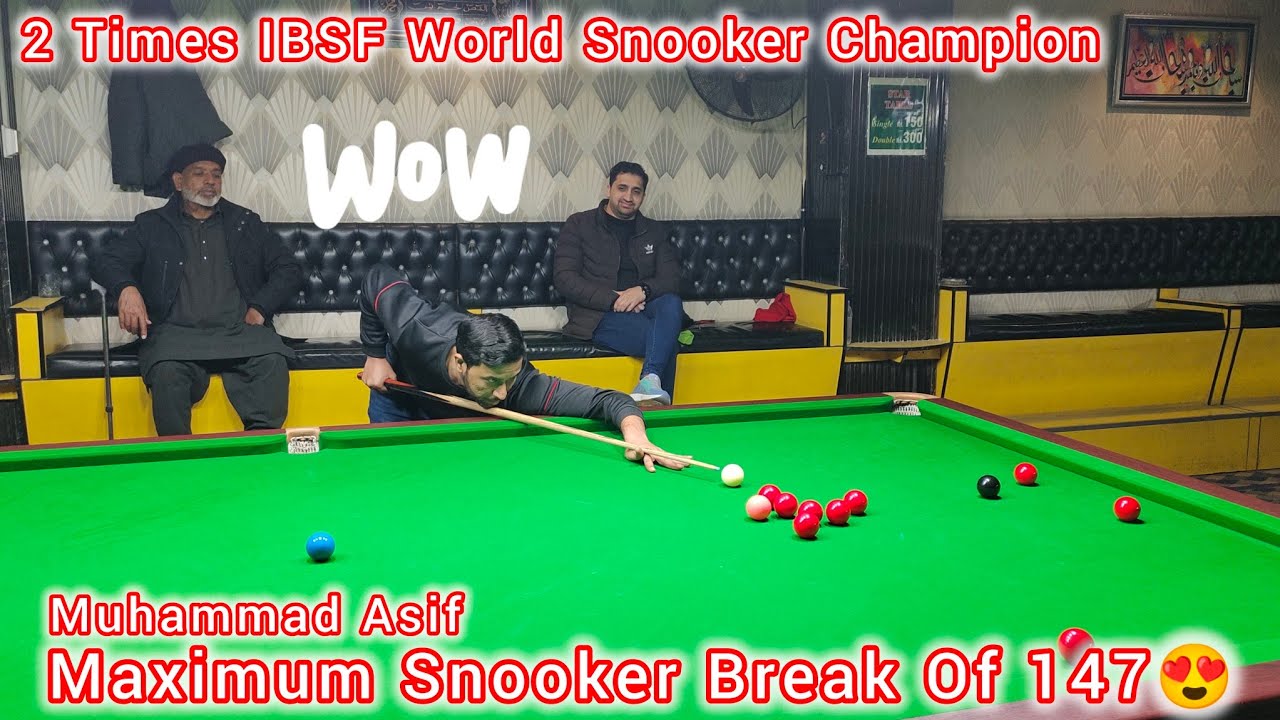 Snooker 147 For Pakistan | Snooker Maximum 147 | Snooker 147 | Snooker ...