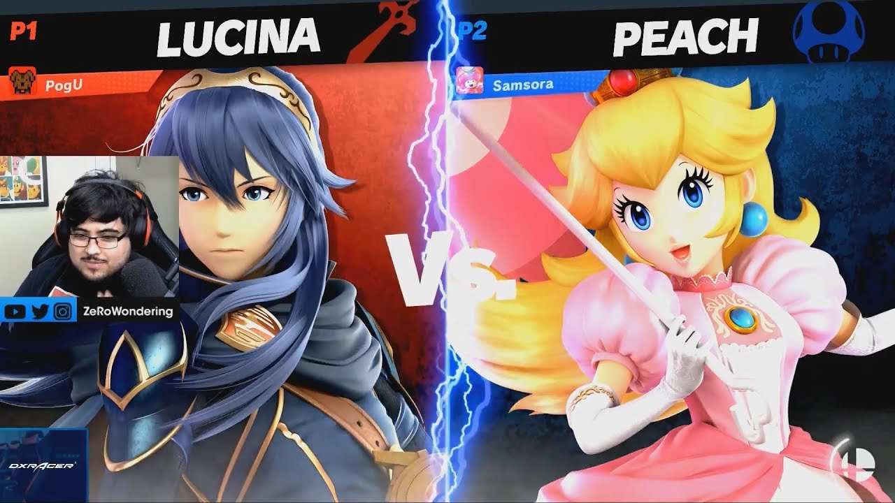 ZeRo (Lucina) VS Samsora (Peach) - ZeRo's Lucina is OP | Stream ...