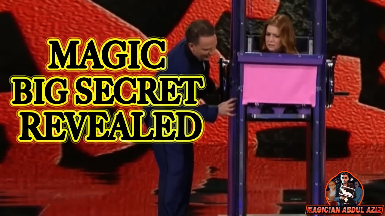 Expose the Secrets Behind the Girl Shrinking Illusion! - YouTube