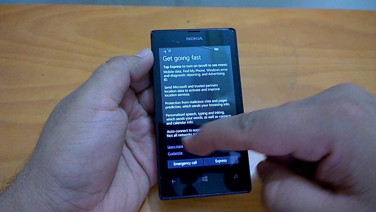 Windows 10 Mobile Initial Setup Tutorial - YouTube