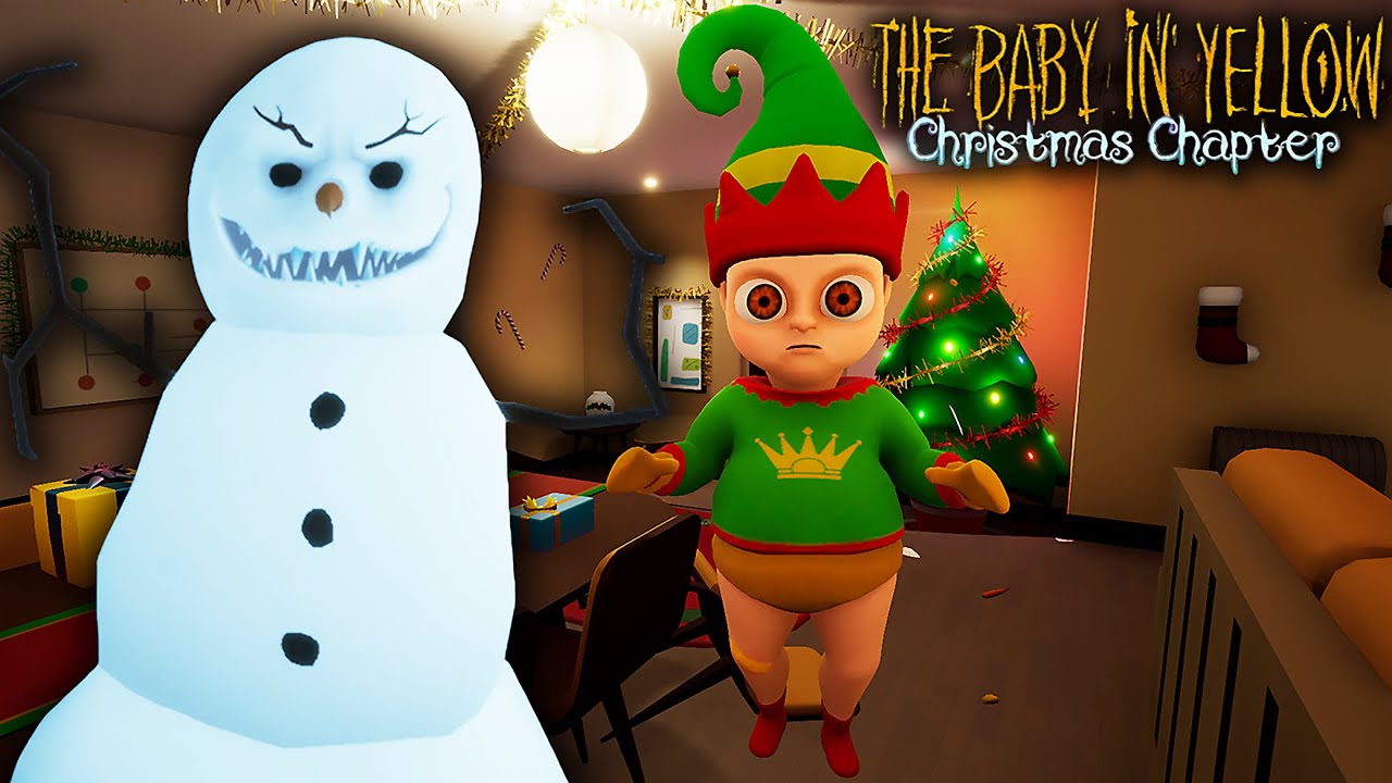 NAVIDAD CON EL BEBE DIABOLICO !! - Baby in Yellow Christmas Chapter ...