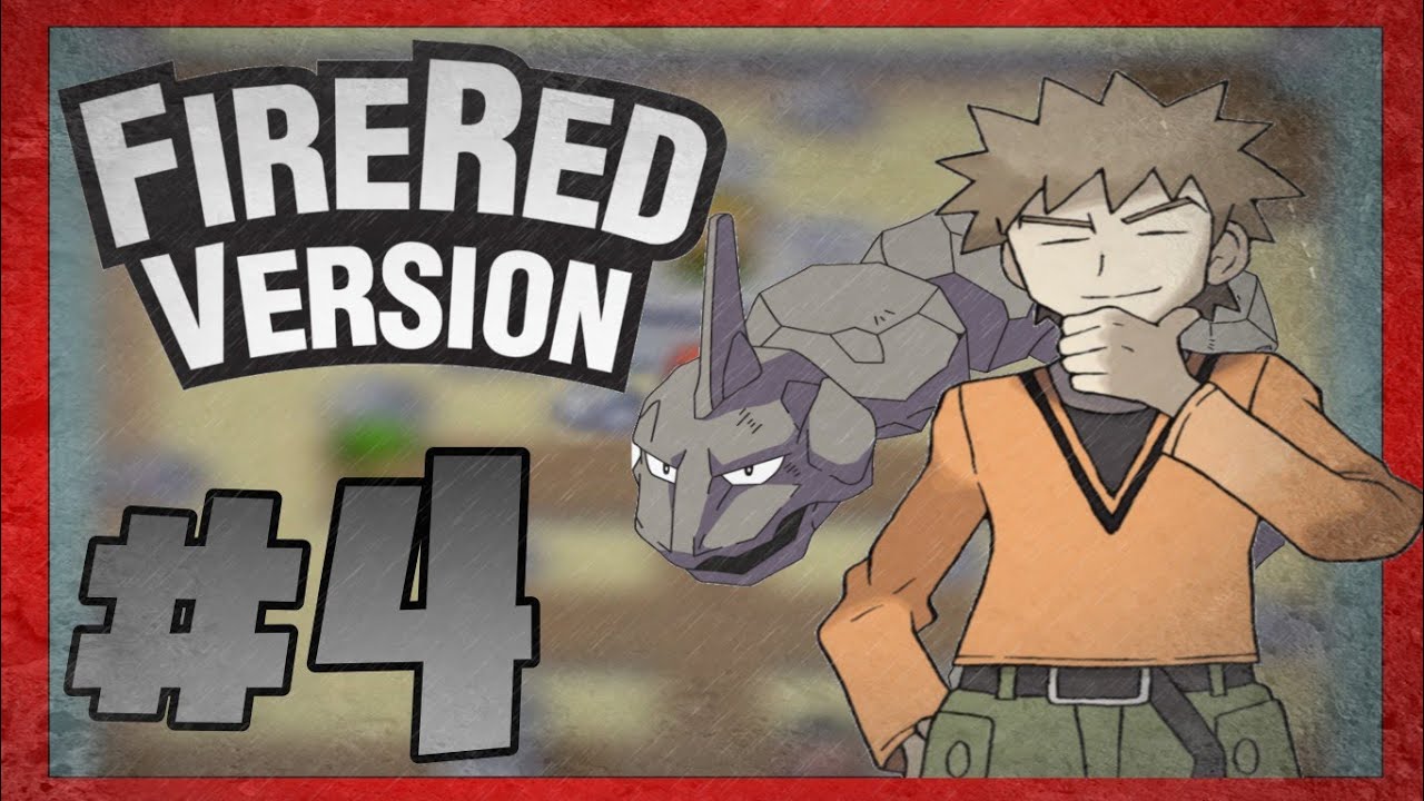 Pokemon Fire Red: Part 4 - Pewter City, Gym Leader Brock - YouTube
