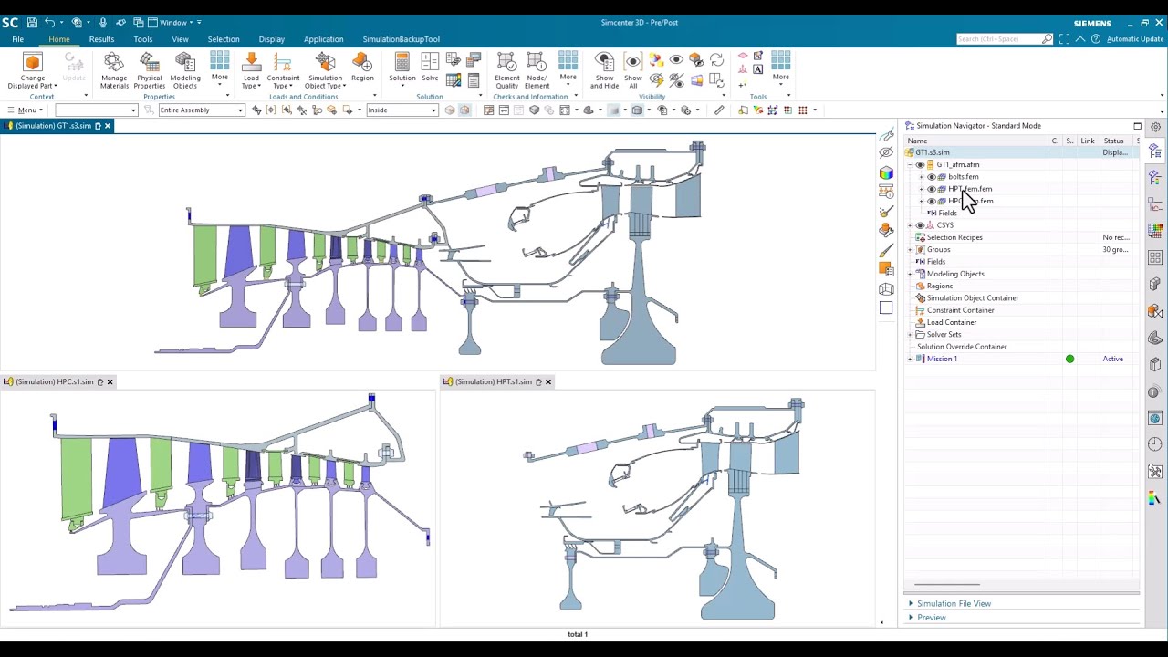 Sharing Load Data from a High Pressure Compressor Simulation - YouTube