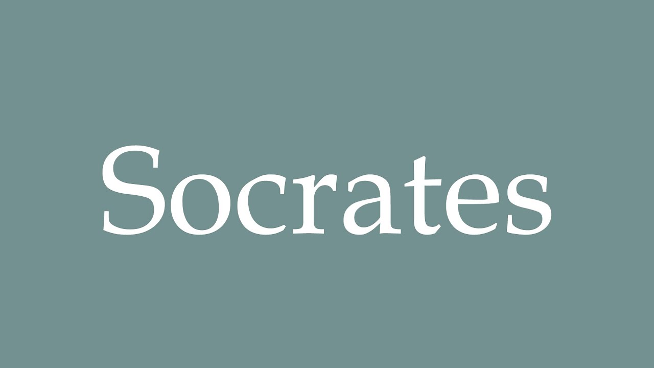 How to Pronounce ''Socrates'' Correctly in French - YouTube