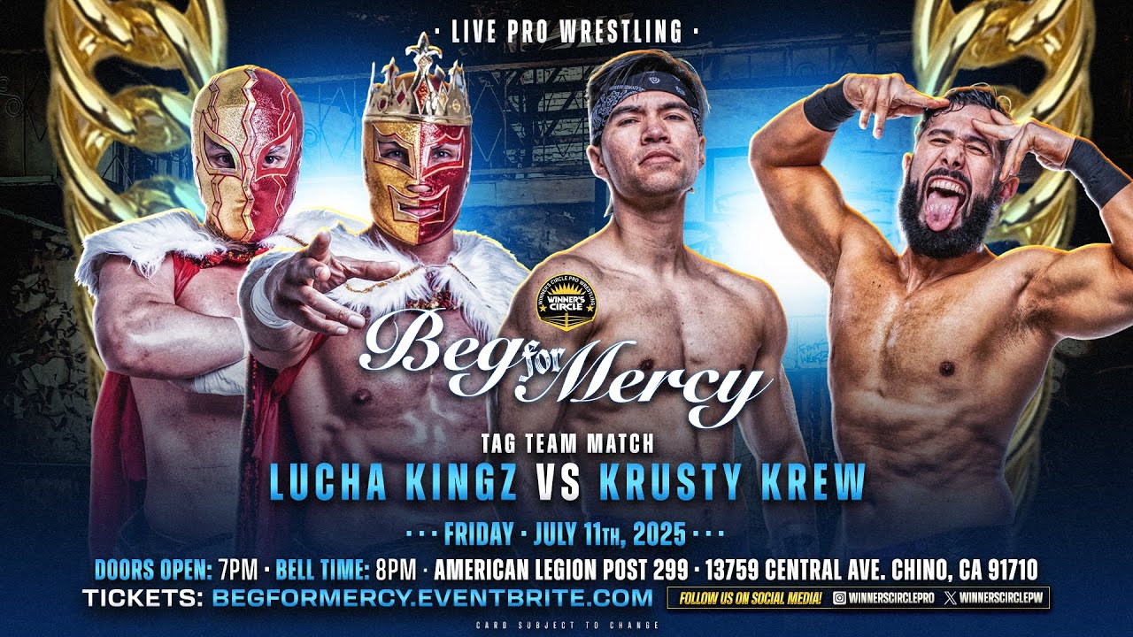"Beg For Mercy" | Lucha Kingz vs. Krusty Krew - Tag Team Match - YouTube