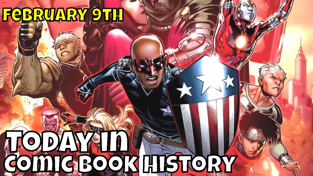 Today in Comic Book History - February 9th - YouTube