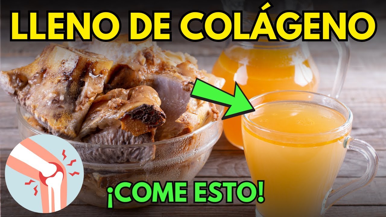 Los 14 MEJORES ALIMENTOS con COLÁGENO NATURAL - YouTube